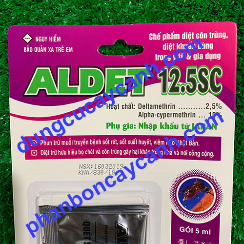 Diệt Muỗi và Côn Trùng AlDET 12,5SC Nhật